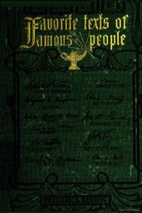 Favorite Scripture texts of famous people, including interesting facts ...