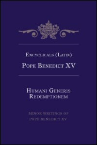 Humani Generis Redemptionem (Latin) | Logos Bible Software