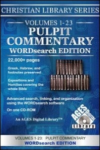 The Pulpit Commentary: Introduction to the Historical Books | Logos ...